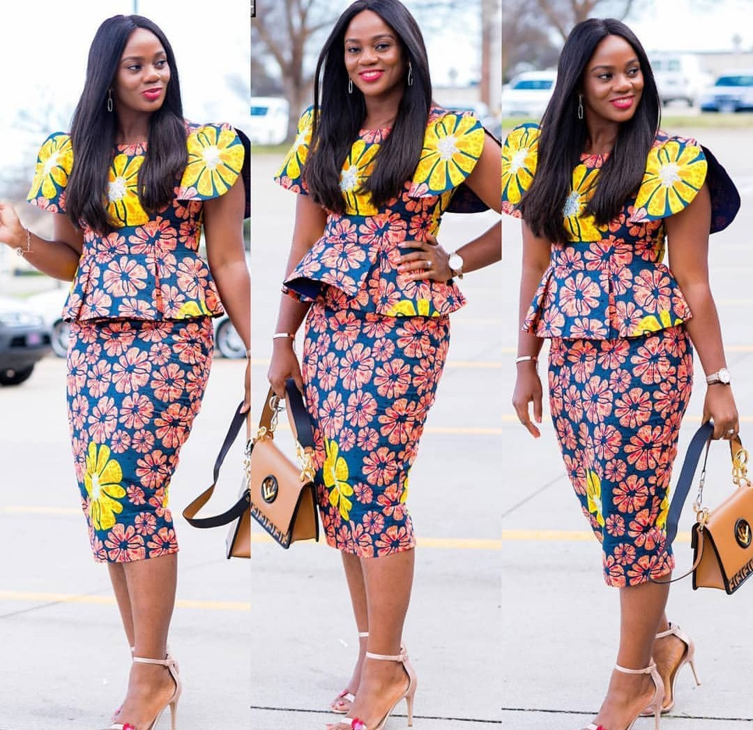Les tendances: +60 Styles Élégants de Modèles Ankara pour Femmes à voir
